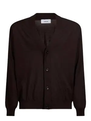 LARDINI Lardini V-Neck Cardigan Brown