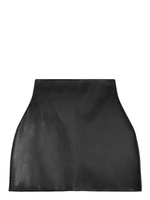 Celine Skirt In Calfskin - Black