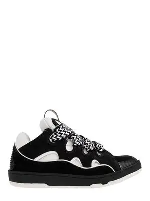 LANVIN Curb Lace-up Low-top Sneakers - No