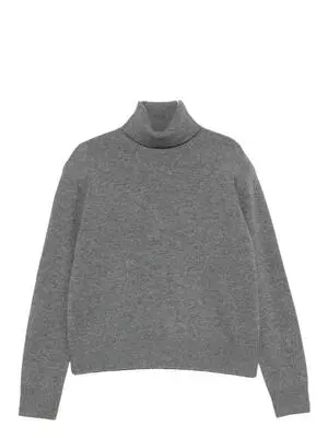 THE FRANKIE SHOP Roll Neck Sweater - Grey