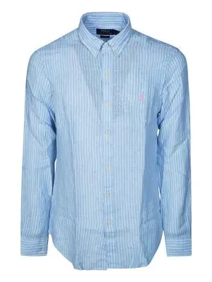 Polo Ralph Lauren Striped Shirt - Light Blue