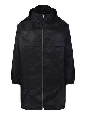 Saint Laurent Hooded Parka - Black