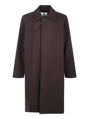 Studio Nicholson Cabo Button Coat - Black