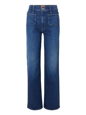MOTHER Rambler Straight Leg Jeans - Dark Denim