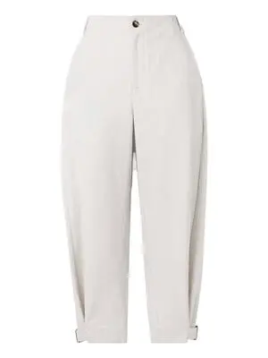 Proenza Schouler Kay Tapered Casual Pants - Off White