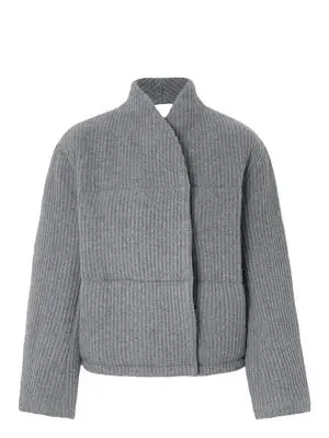 Le Kasha Long Sleeve Casual Jacket - Grey