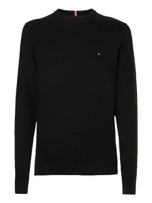 TOMMY HILFIGER Tommy Hilfiger Floral Word Round Neck Sweater