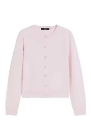 Max Mara Wool And Cashmere Cardigan - Pink