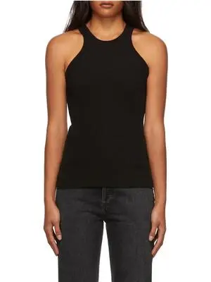 GOLDSIGN Round-neck Vest - Black