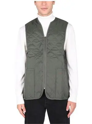 Barbour Reversible Quilted Zip-up Gilet - Gray