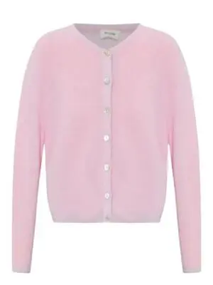 American Vintage American Vintage Vito Crew Neck Cardigan Pink