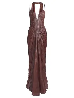 MARIA LUCIA HOHAN Cecilia Gown - Brown