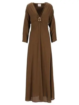 FORTE_FORTE Forte_forte Marocaine Sculpture Buckle Dress