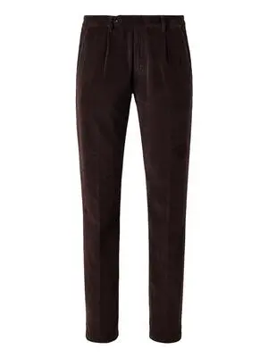 MASSIMO ALBA Massimo Alba 'IONIO2' Straight-Leg Cotton-Corduroy Trousers
