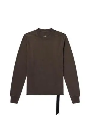 Rick Owens Cotton-jersey Sweatshirt - Brown