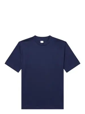 Eleventy Cotton-jersey T-shirt - Blue