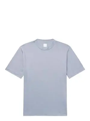 Eleventy Cotton-jersey T-shirt - Blue