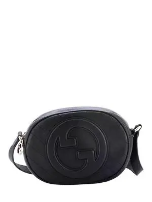 Gucci Blondie Nm Round Camera Bag - Black