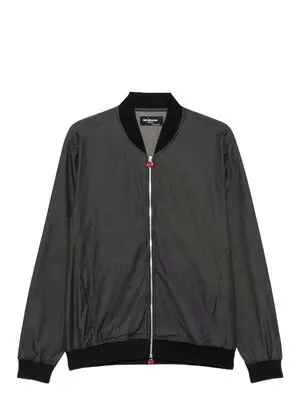 Kiton Zip-fastening Bomber Jacket - Black