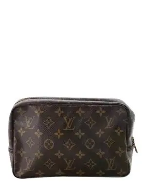 LOUIS VUITTON Monogram Canvas Toiletry Pouch 23 - Brown