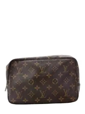 LOUIS VUITTON Monogram Canvas Toiletry Pouch 23 - Brown