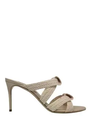 CASADEI Casadei Julia Mariposa Woven Knotted Sandals