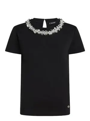 KARL LAGERFELD Karl Lagerfeld Embellished T-Shirt