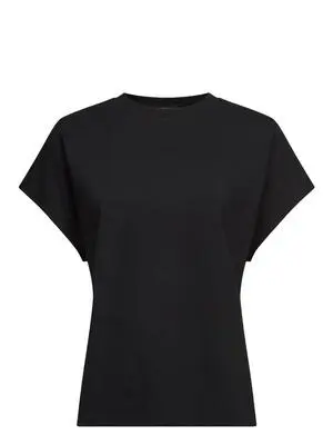 Karl Lagerfeld Cap Sleeve T-shirt - Black