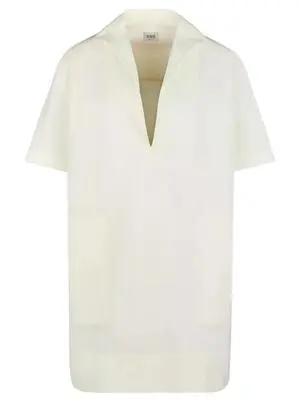 TOD'S Tod's V-Neck Patch Pocket Dress