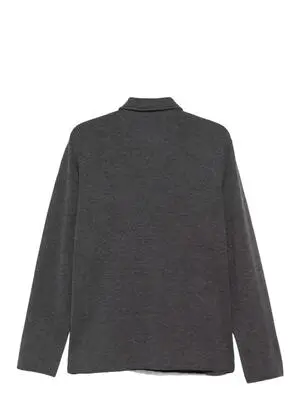 LARDINI Button-up Cardigan - Grey