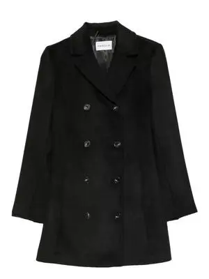 Marella Double Breasted Coat - Black