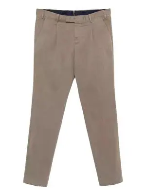 PT TORINO Master Belt-loop Trousers - Neutrals