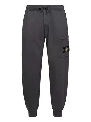 Stone Island Logo-patch Track Pants - Grey