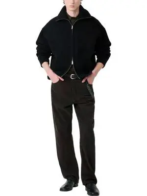 Studio Nicholson Riso Corduroy Straight Leg Trousers - Brown