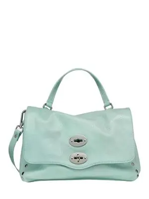 ZANELLATO Postina Leather Shoulder Bag - Blue