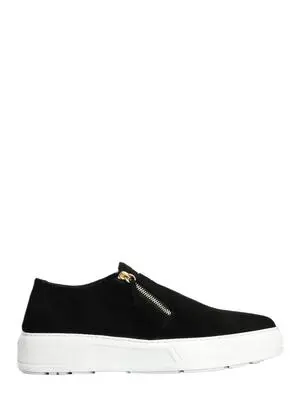 GIUSEPPE ZANOTTI Zip-detail Sneakers - Black