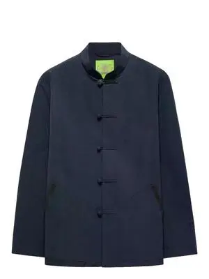Shanghai Tang Frog-fastening Jacket - Blue