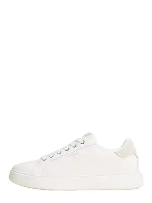 TWINSET Leather Trainers - White