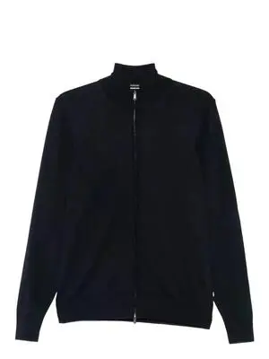BOSS H-balonso Zip-up Cardigan - Blue