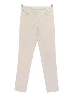 Brunello Cucinelli Straight-leg Corduroy Trousers - Neutrals