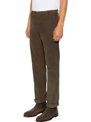DONDUP Corduroy-effect Straight-leg Jeans - Brown