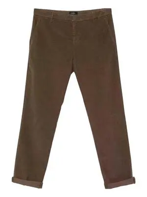 DONDUP Corduroy-effect Straight-leg Jeans - Brown