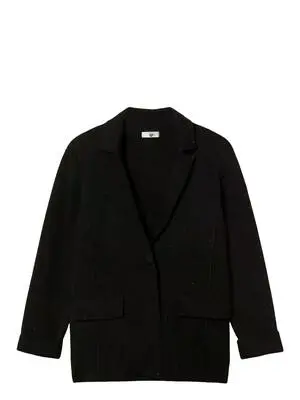 TWINSET Sequin Knit Jacket - Black