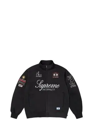 Supreme X La Martina X Jacob & Co Zip-up Sweatshirt - Black