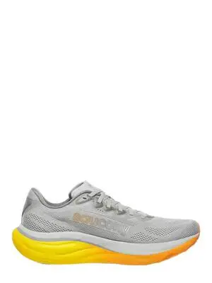 Saucony Panelled Sneakers With Logo Print - Grey