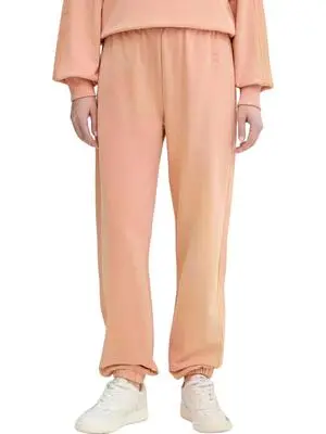 Patrizia Pepe Cotton Track Pants - Orange