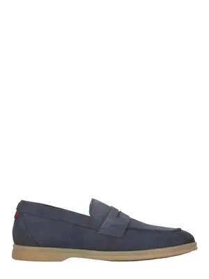 Bally Leather Loafers - Blue