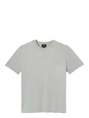 A.p.c. Logo-print T-shirt - Grey