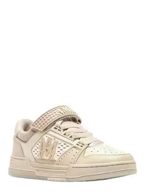 Amiri Perforated Detail Touch-strap Sneakers - Neutrals