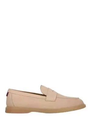 Bally Leather Loafers - Neutrals